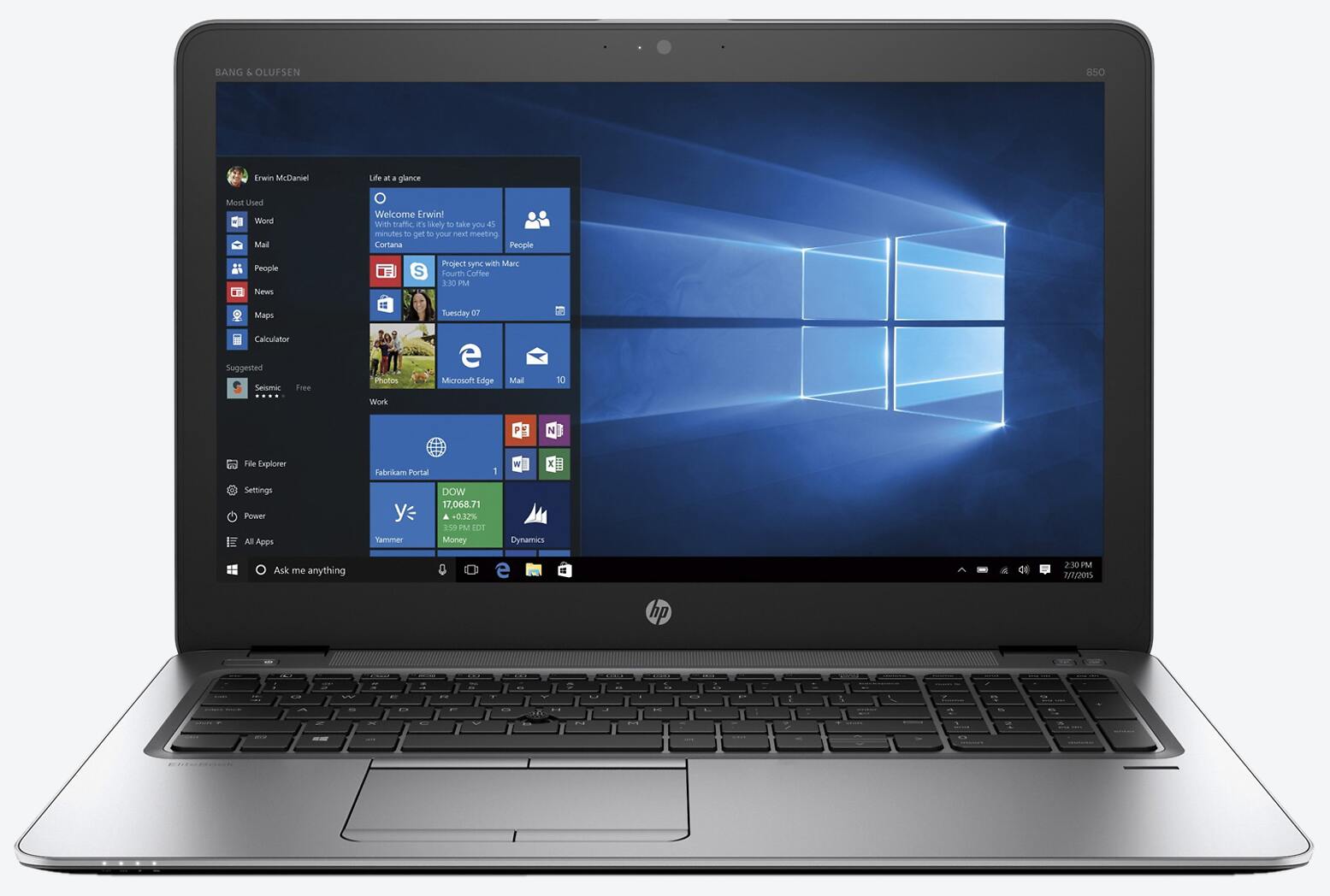 HP EliteBook 850 G3 (T9X19EA) Tests & Daten