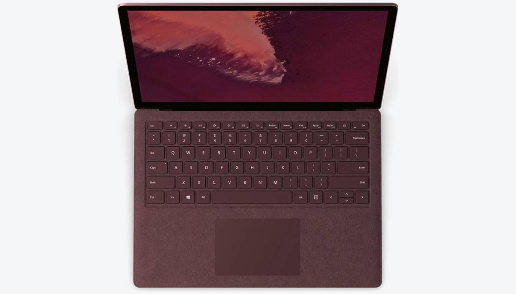 Microsoft Surface Laptop 2, Core i5, 8GB RAM, 256GB SSD Rot Tests & Daten