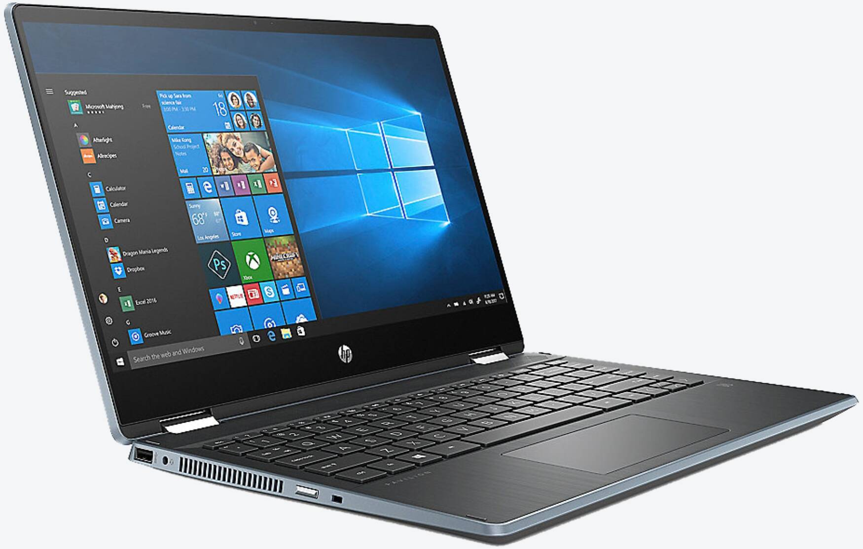 HP Pavilion x360 14-dh0400ng Blau Tests & Daten