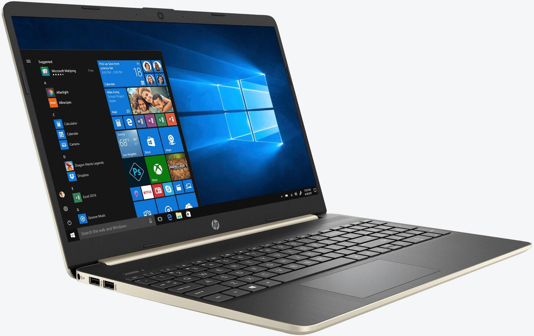 HP 15s-fq0214ng Gold Tests & Daten
