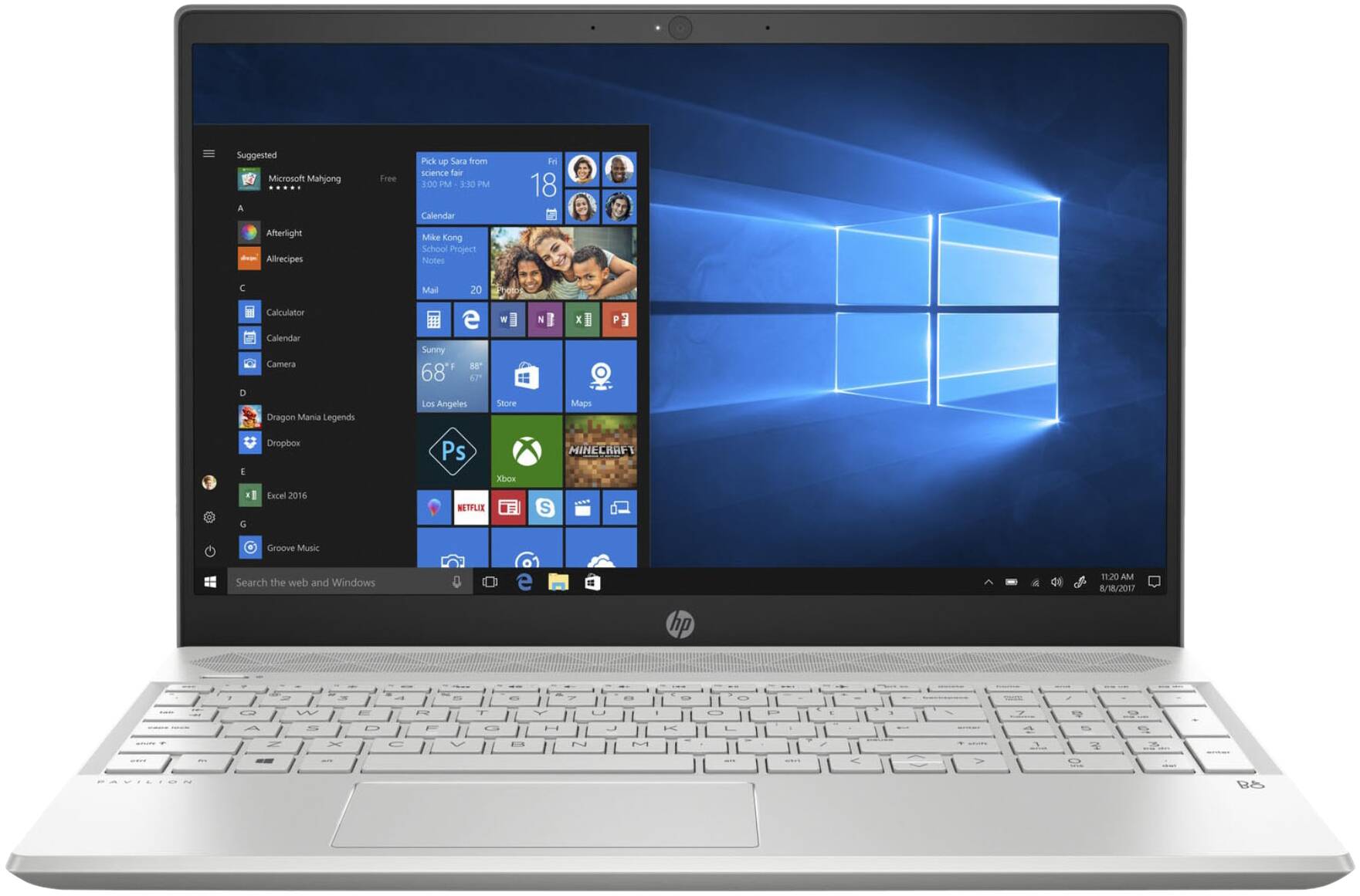 HP Pavilion 15 cs3001ng Tests Daten