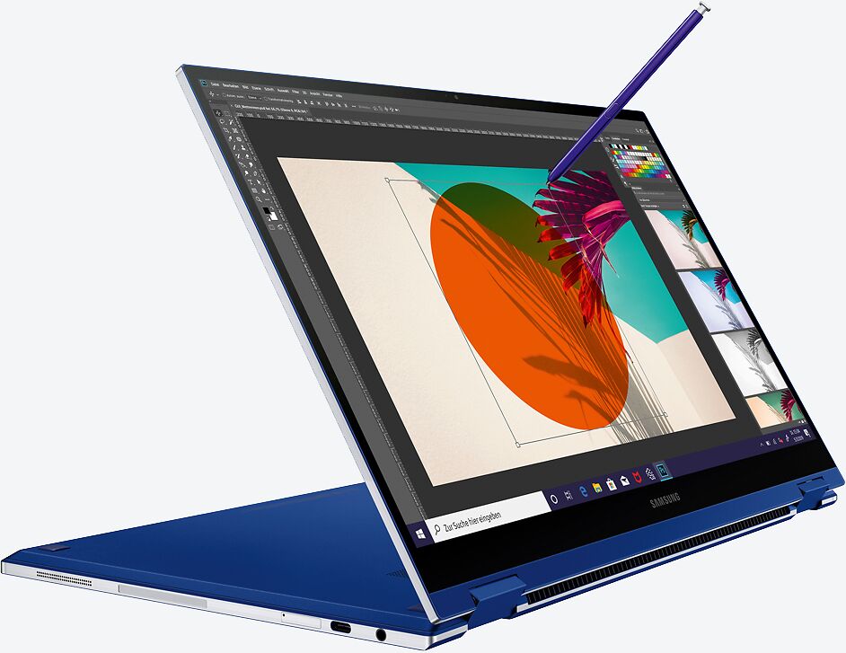 Samsung Galaxy Book Flex 15.6 Royal Blue NP950QCG-X02DE Tests & Daten
