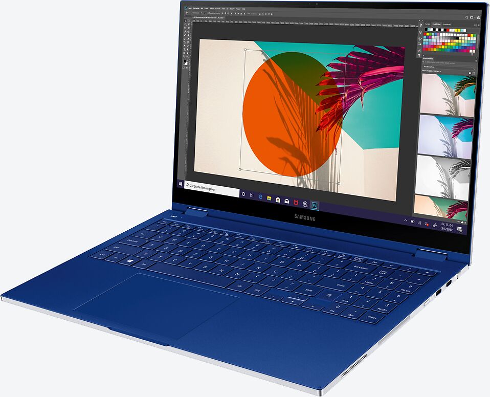 Samsung Galaxy Book Flex 15.6 Royal Blue NP950QCG-X02DE Tests & Daten